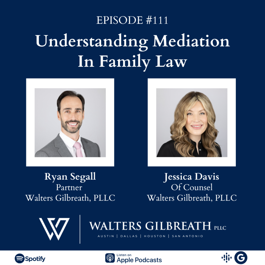 Mediation in Family Law - For Better, Worse, or Divorce